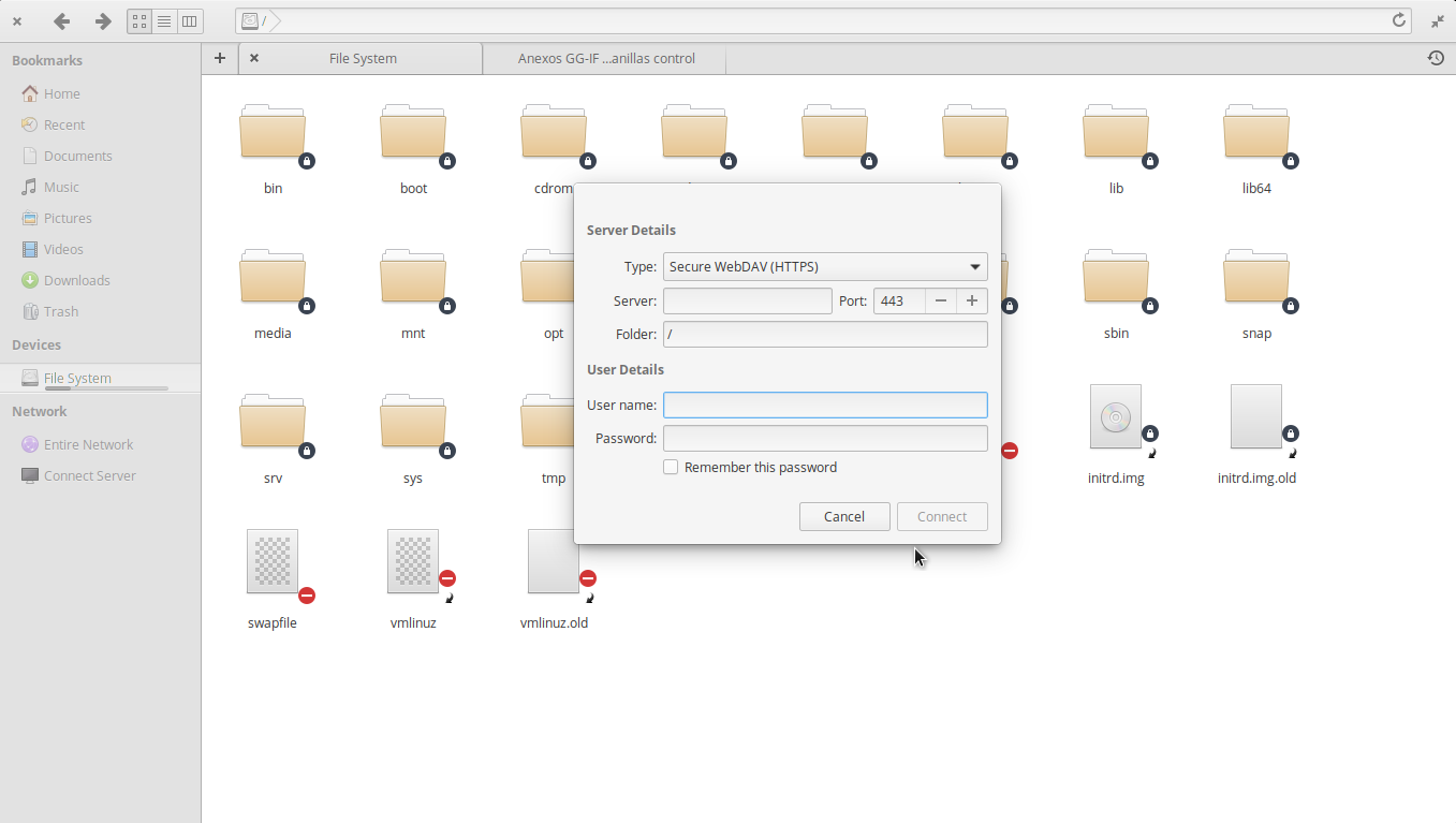 Can't connect to secure webdav · Issue #2065 · elementary/files · GitHub