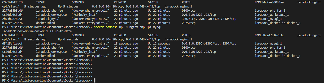 Can T Acess Localhost With Docker Laradock Chrome Err Empty Response W10 · Issue 122