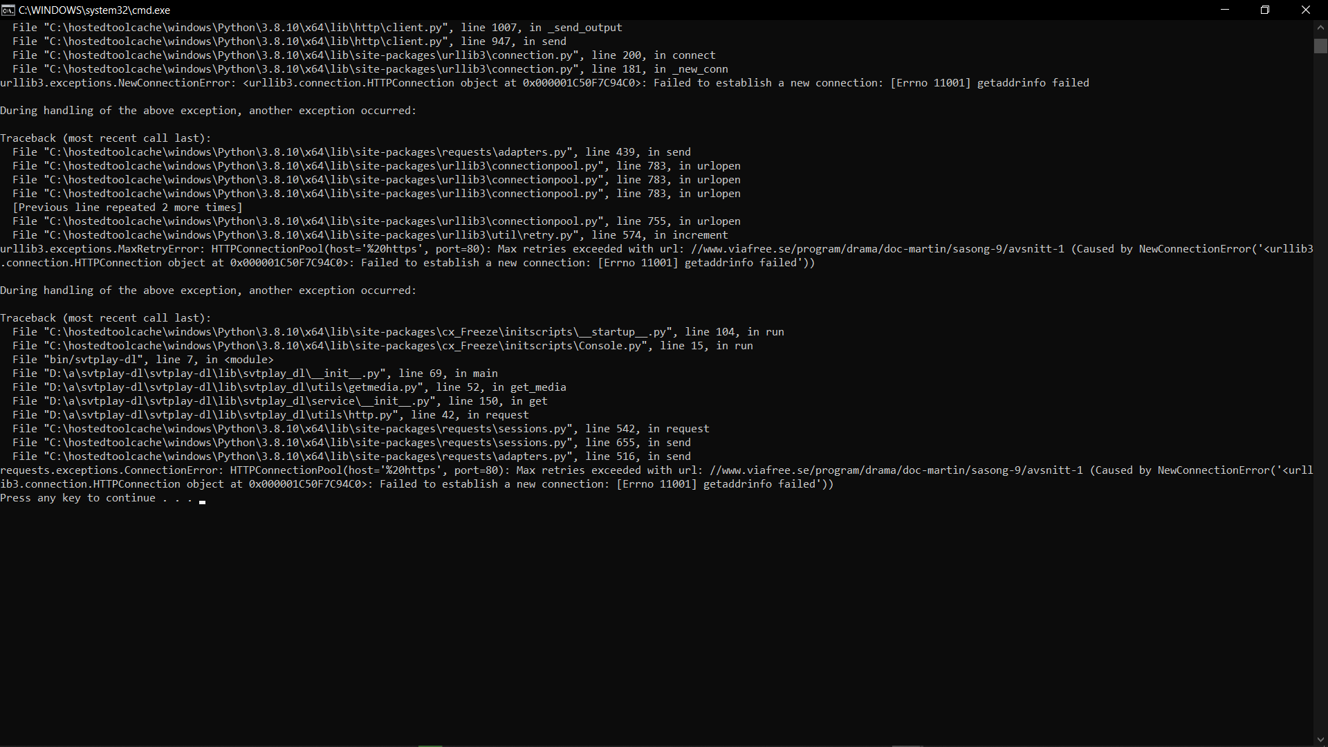 Cannot download from Viafree · Issue #1406 · spaam/svtplay-dl · GitHub