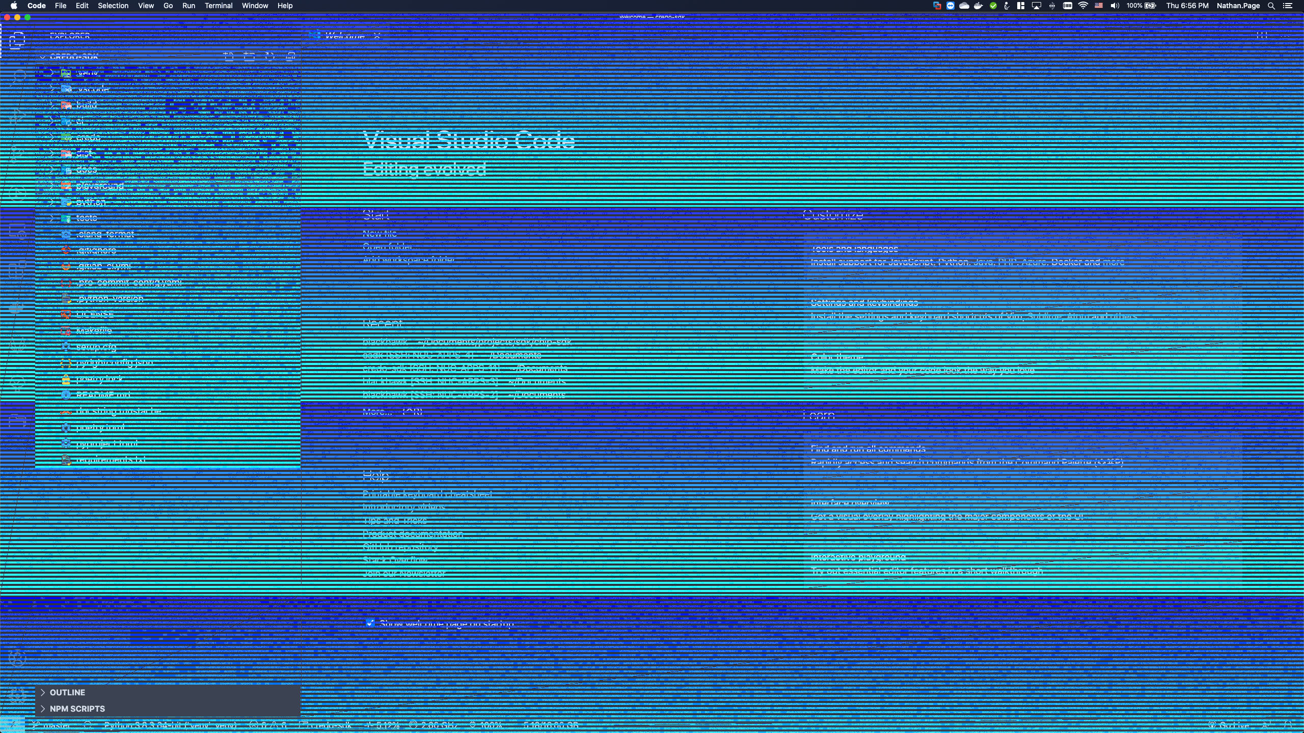 Vscode And Electron Chromium Issue With Blue Lines Mac Os 10 15 · Issue 106429 · Microsoft