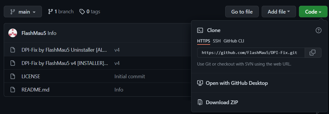 GitHub - FlashMau5/DPI_FIX: Simple method to fix blurry programs on ...