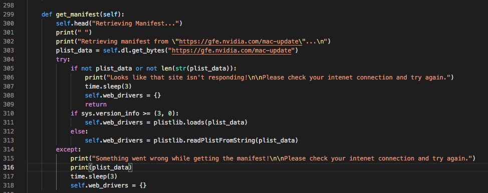 Retrieving Manifest Issue - "Manifest not available!" · Issue #5 · corpnewt/Web-Driver-Toolkit ...