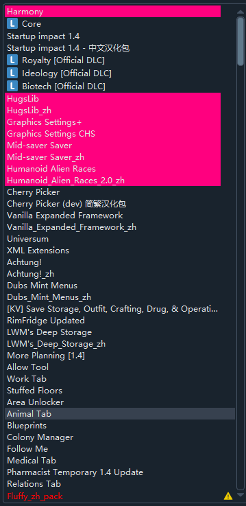 (Bug report) Incompatibility's [KV] Save Storage, Outfit, Crafting, Drug, & Operation Settings ...