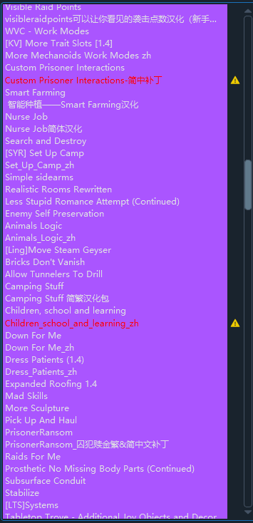 (Bug report) Incompatibility's [KV] Save Storage, Outfit, Crafting, Drug, & Operation Settings ...