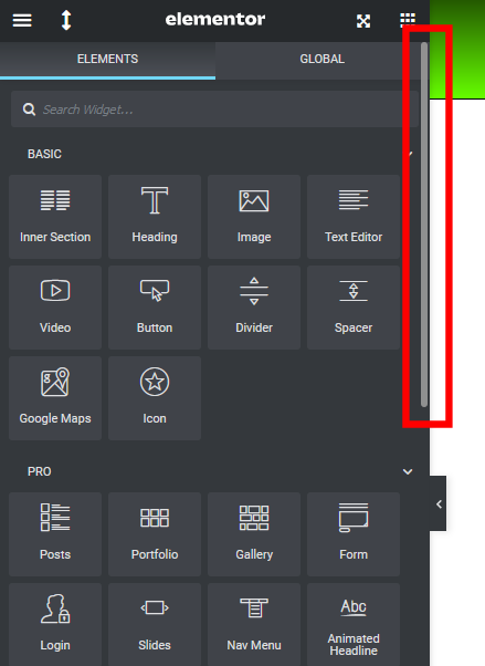 Vertical Scrollbar BUG in Editing Panel · Issue #13735 · elementor/elementor · GitHub