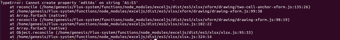 Typeerror Cannot Create Property Editas On String A1e5 · Issue