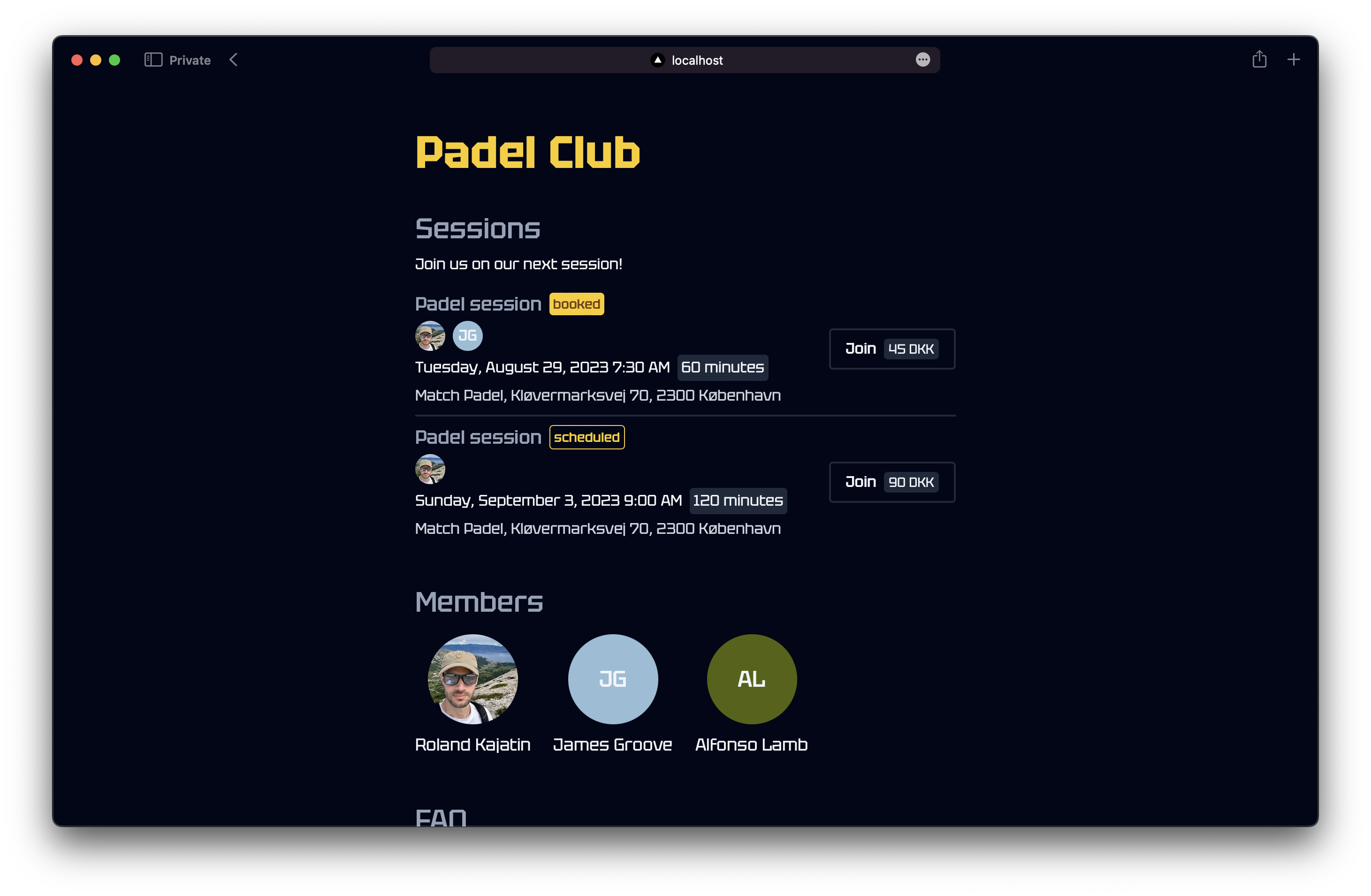 GitHub - Kajatin/padel-club: Elite padel club in Copenhagen.