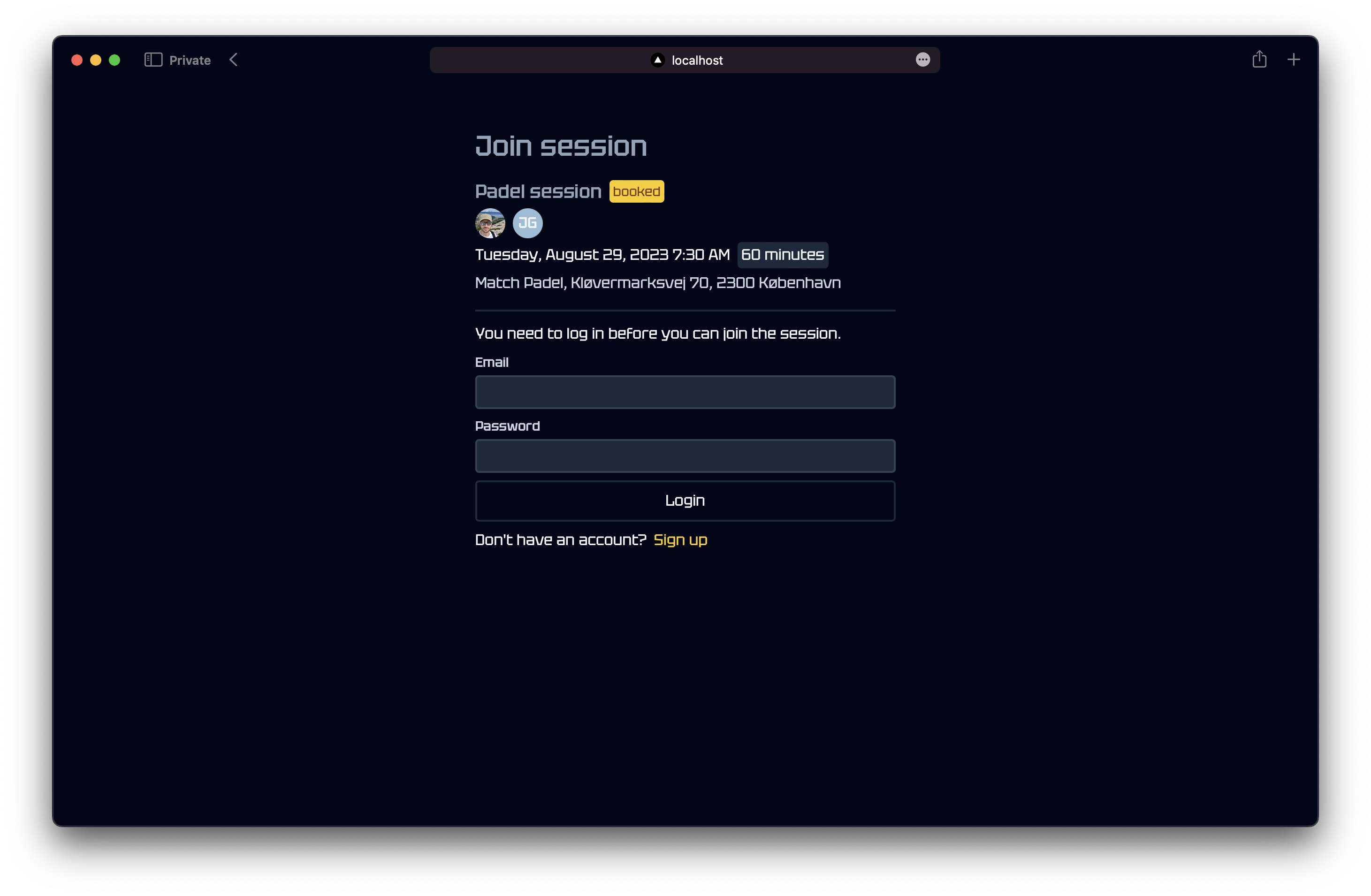 GitHub - Kajatin/padel-club: Elite padel club in Copenhagen.