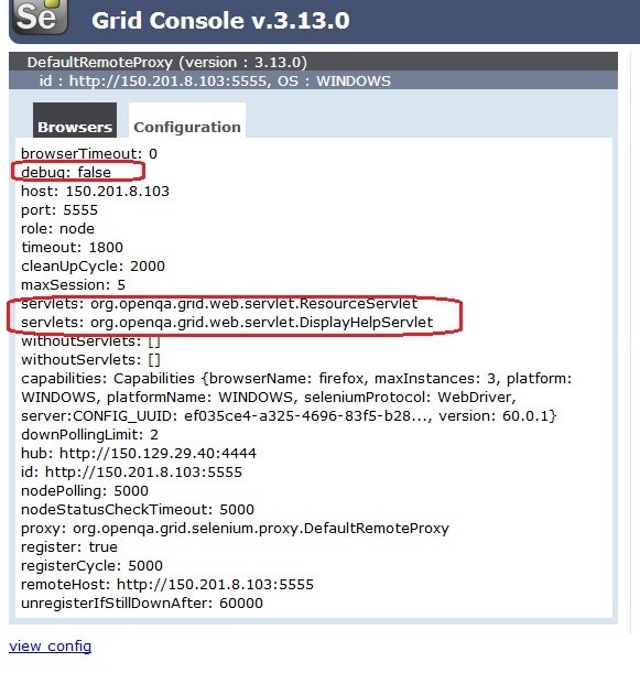 The config.json parameters are not used correctly in selenium grid · Issue #6188 · SeleniumHQ ...