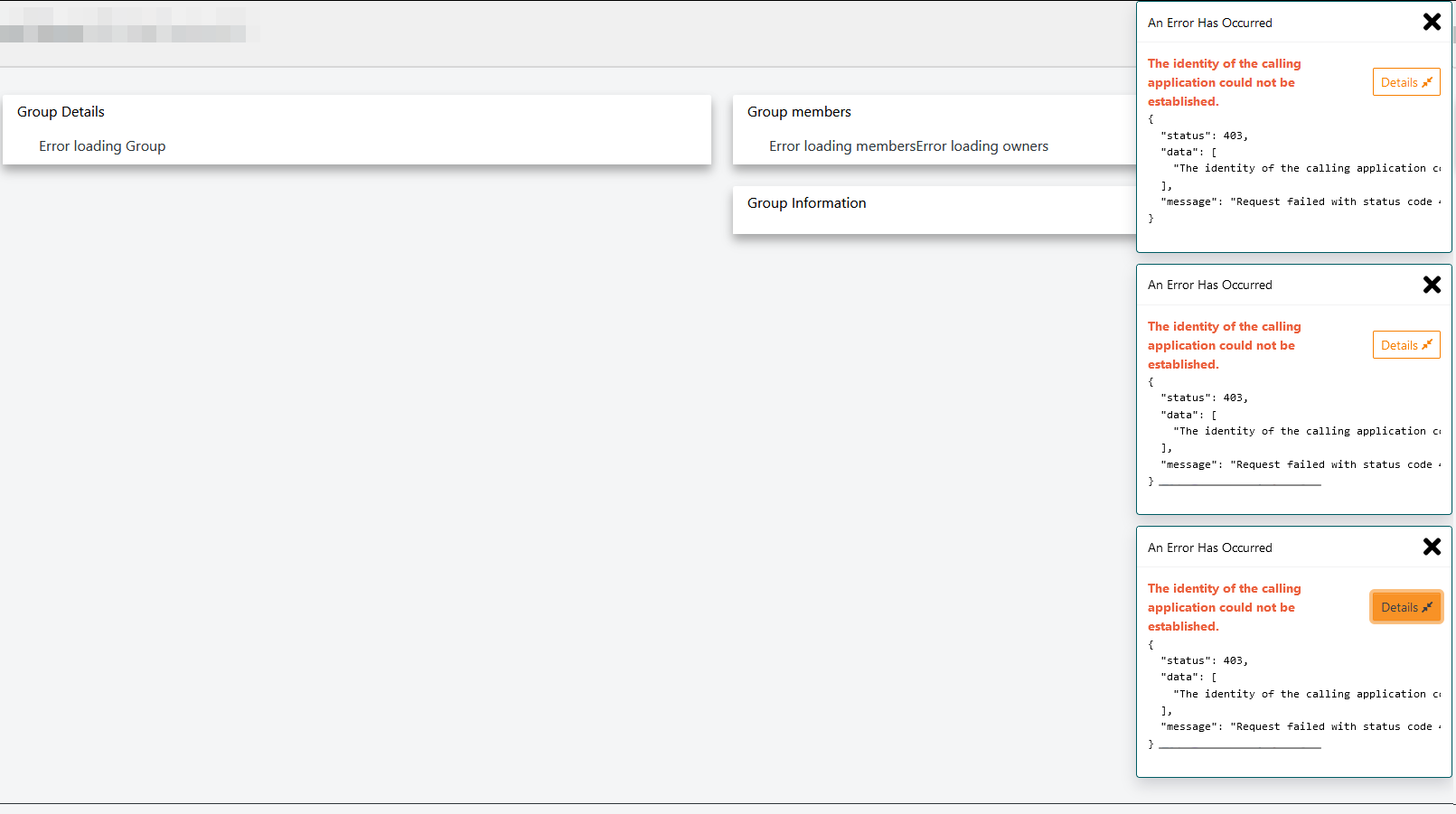 BUG: Error loading group data · Issue #1022 · KelvinTegelaar/CIPP · GitHub