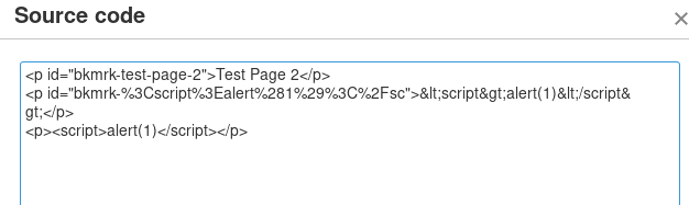 Stored Cross-Site Scripting · Issue #575 · BookStackApp/BookStack · GitHub