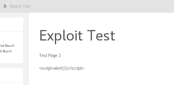 Stored Cross-Site Scripting · Issue #575 · BookStackApp/BookStack · GitHub