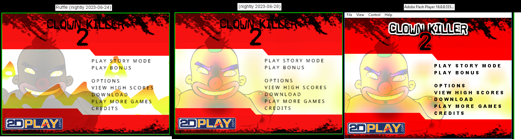 DisplayObject blend mode tracking issue · Issue #58 · ruffle-rs/ruffle · GitHub