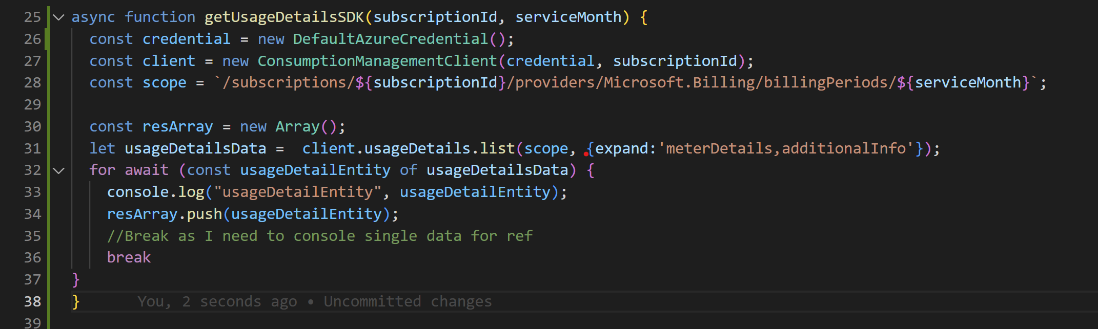 Azurearm Consumption Issues While Getting Usagedetail Data With Sdk V901 · Issue 23064 