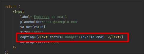 Change text color of a caption for an Input · Issue #1306 · akveo/react-native-ui-kitten · GitHub