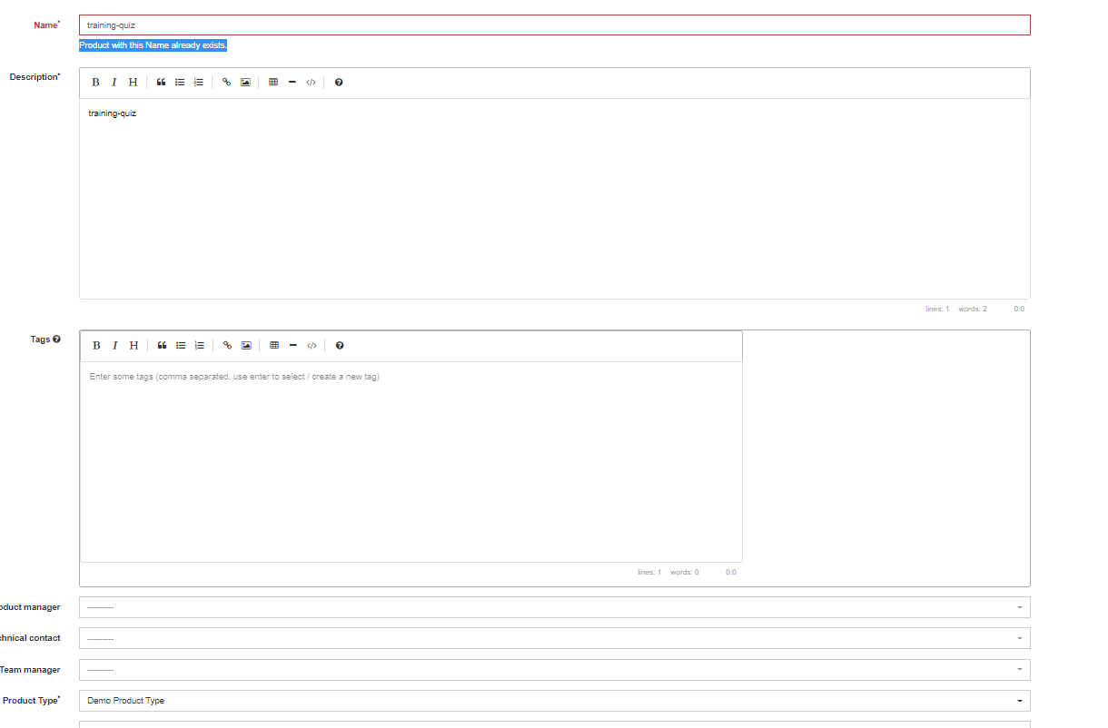 Allow Products With Same Name In Different Prodcut Type Of Defect Dojo · Issue 6744