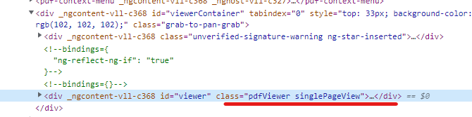 pageViewMode is changed when loading a PDF with an untrusted signature ...