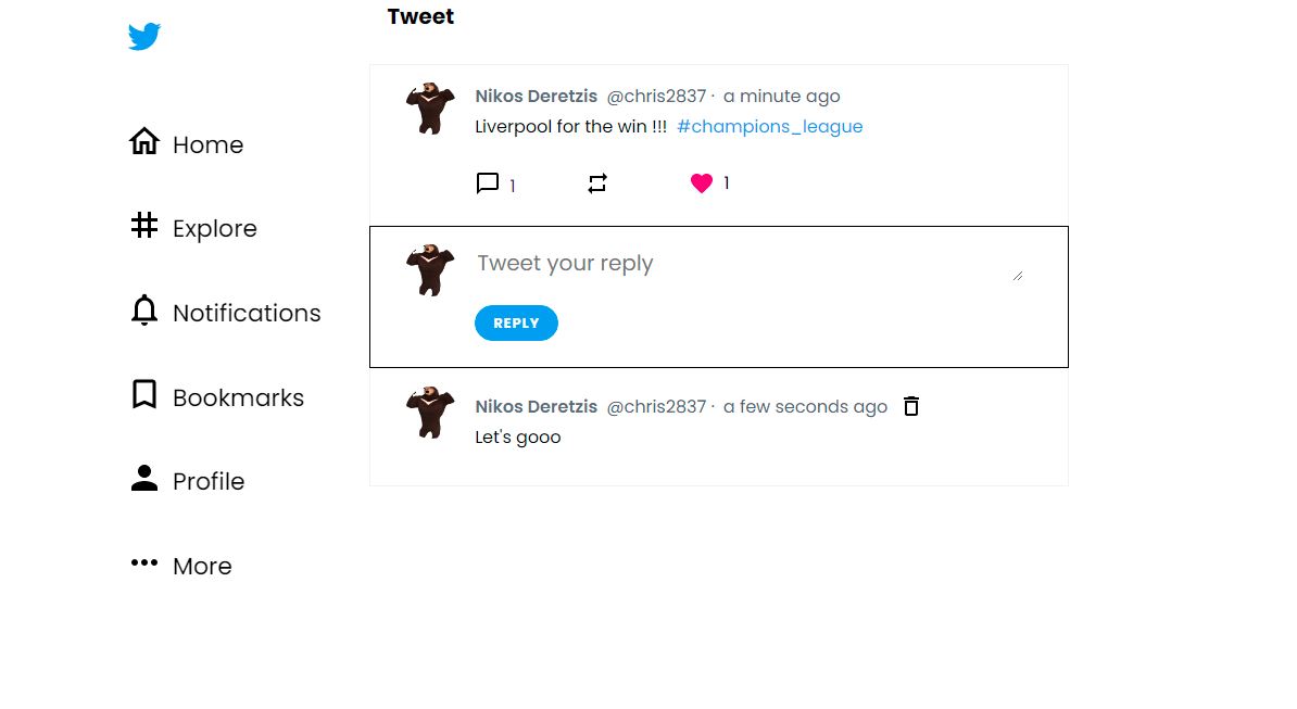 GitHub - christosderetzis/twitter-clone-frontend-graphql