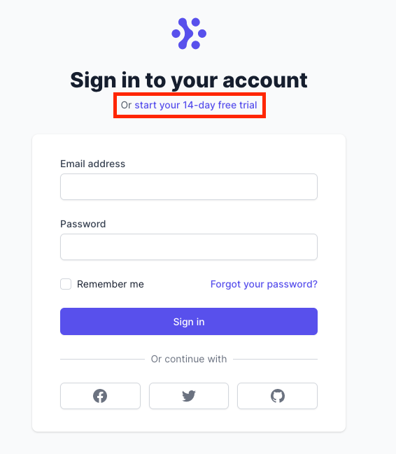 Feature: Add register link to login page · Issue #310 · laravel/jetstream · GitHub