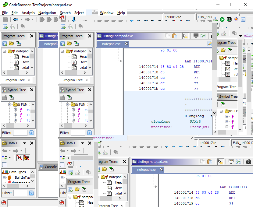 Window corruption in CodeBrowser and Program Manager · Issue #123 · NationalSecurityAgency ...