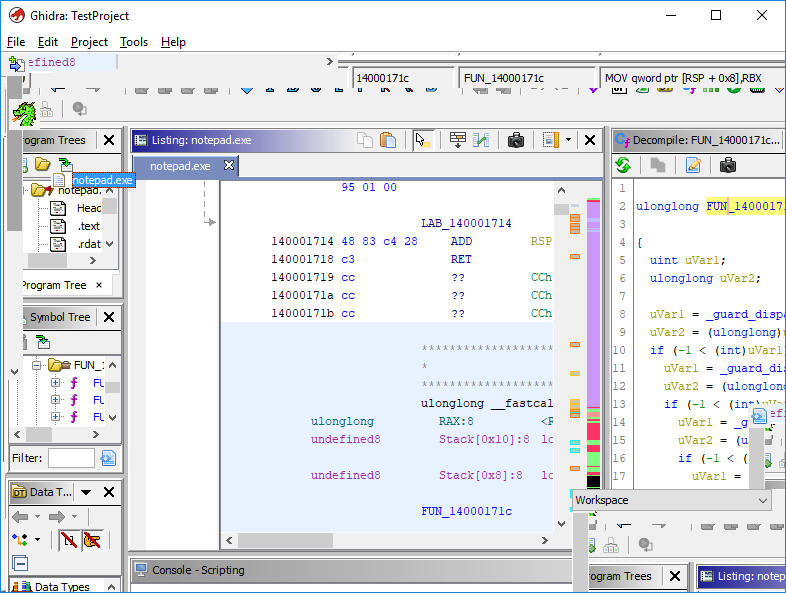 Window corruption in CodeBrowser and Program Manager · Issue #123 ...