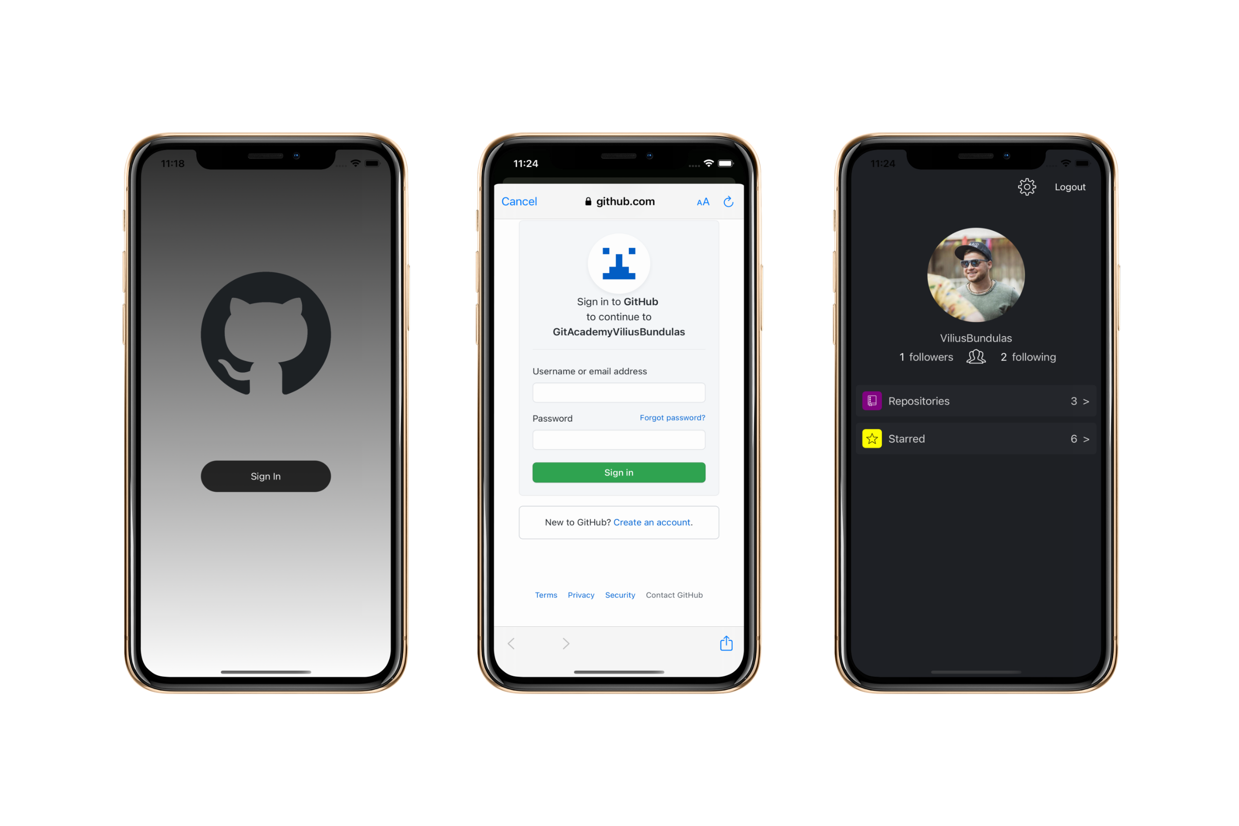 GitHub - ViliusBundulas/GitAcademy: CodeAcademy iOS intermediate course final project