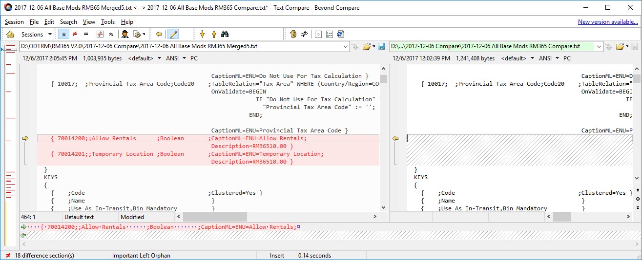 Adding field to standard NAV table causes warning and skips creating ...