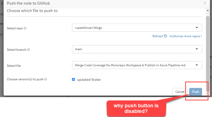 Button "Push to Github" after note creation · Issue #169 · hackmdio/hackmd-io-issues · GitHub