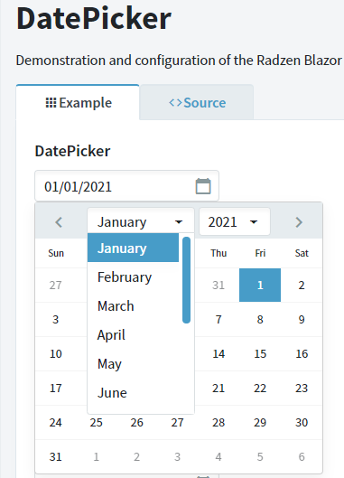 Issue in DatePicker · Issue #23 · radzenhq/radzen-blazor · GitHub