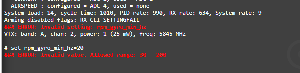 rpm_gyro_min_hz can be set to invalid values in configurator GUI · Issue #1427 · iNavFlight/inav ...