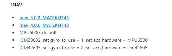 H7 support · Issue #8814 · iNavFlight/inav · GitHub