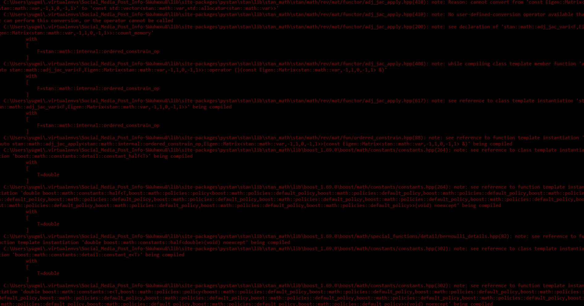 Unable To Install Fbprophet On Heroku Pipenv How Do I Fix Thisi Have Installed Pystan