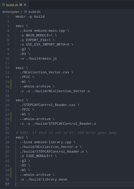Function signature mismatch with Embind + Function Pointers + dynamic libraries + Optimizations ...