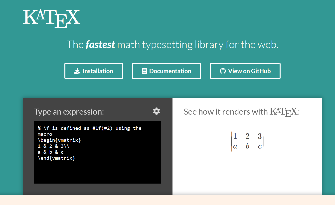 Lines Rendered By `vmatrix` Environment Are Misaligned · Issue 3650 · Katexkatex · Github 