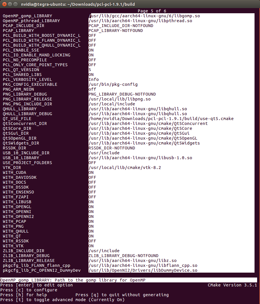Build on Jetson TX2 - undefined reference to `png_init_filter_functions ...