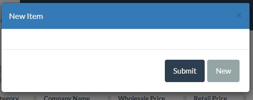 Unable to add new items or "New" button is not clickable · Issue #2276 ...