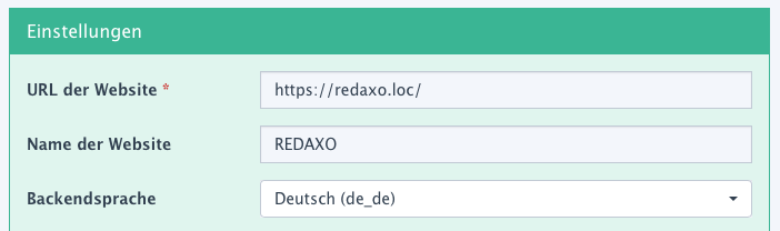 Pflichtfelder markieren · Issue #3912 · redaxo/redaxo · GitHub