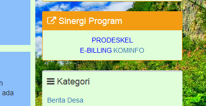 Sinergi Program · Issue #687 · OpenSID/OpenSID · GitHub