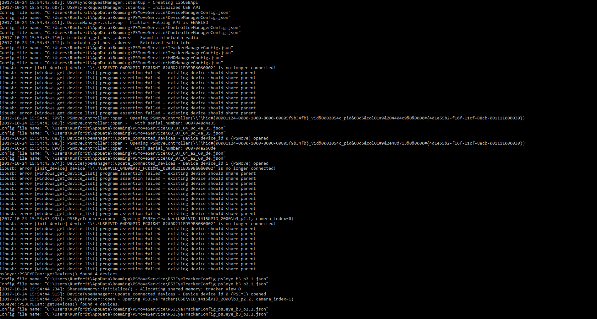 Clean out · Issue #471 · psmoveservice/PSMoveService · GitHub