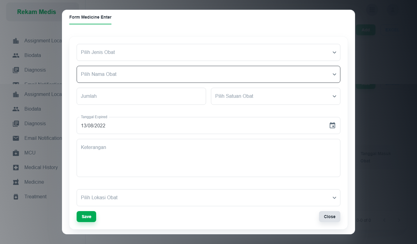 GitHub - dekyalexander/rekam-medis-frontend: Aplikasi Sistem Rekam Medis Dan Stok Obat Frontend