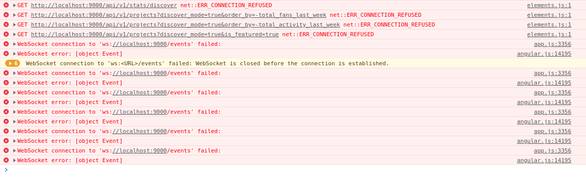 Taiga Something happened and the Taiga has captured the error to be able to work on it · Issue ...