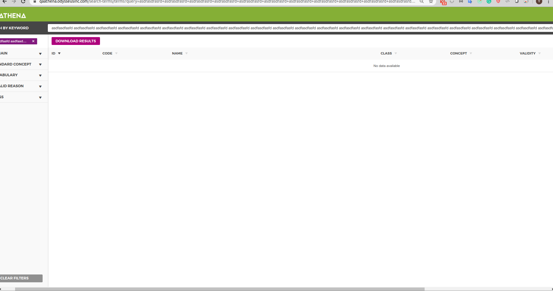 long search queries string. · Issue #158 · OHDSI/Athena · GitHub