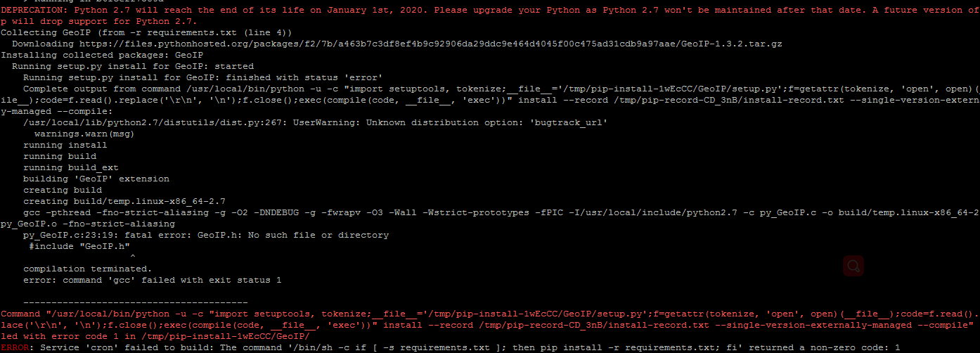 Join Geoip Docker Compose Build · Issue 12830 · Getsentrysentry · Github