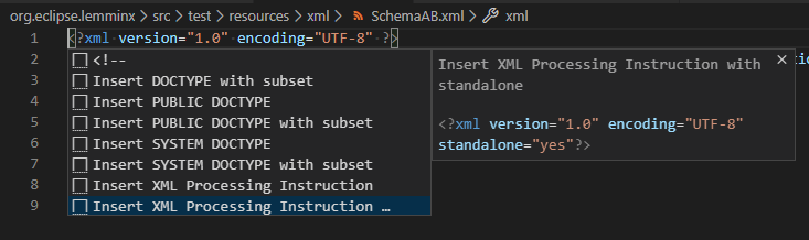 prolog snippet can be triggered right in front of prolog snippet · Issue #729 · eclipse-lemminx ...