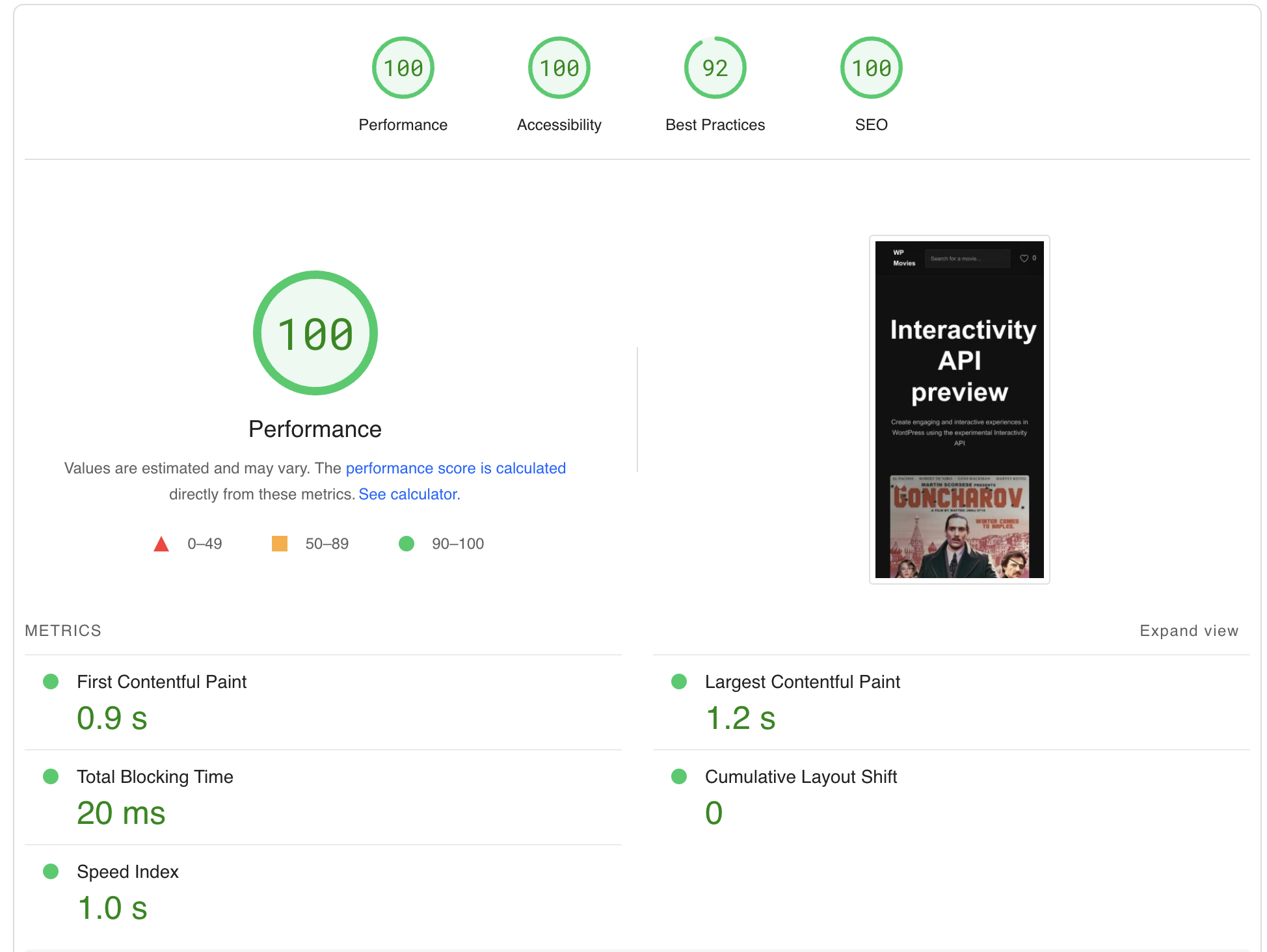 Potential JS overhead for URLs or sites that use just 1-2 simple ...