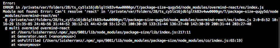 Set overmind as peerDependency in overmind-react and other packages · Issue #227 · cerebral ...