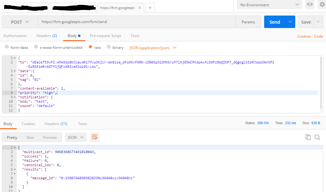 FCM notifications not working in background - delegate methods also not being called · Issue ...