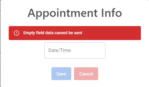 The "Confirm", "Cancel" buttons are disabled after an Error occurring ...