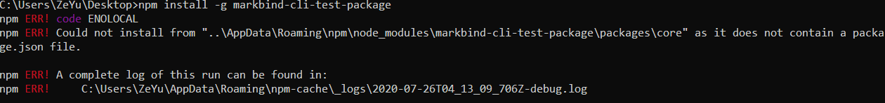 v2.15.0 fails to install entirely · Issue #1285 · MarkBind/markbind · GitHub