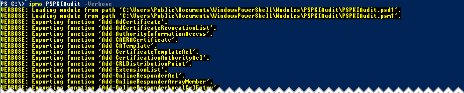 RootModule missing in PSD1 manifest file · Issue #22 · GhostPack ...